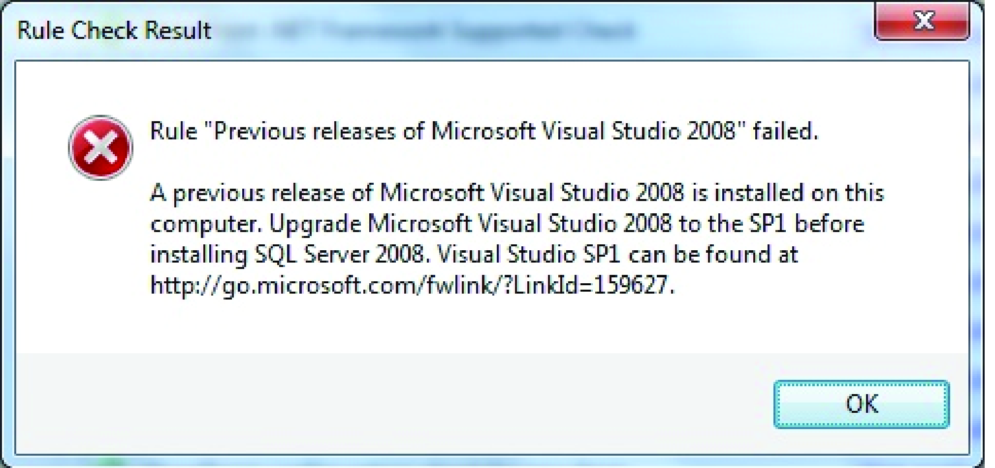 Errores al tratar de instalar SQL Server 2008 R2 Standard en Windows 7 ...